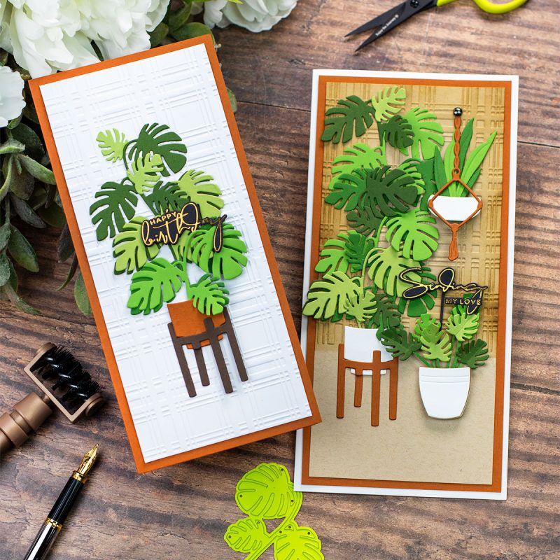 Die-Cut Paper Plants - Take Time for You Project Kit by Fun Stampers ...