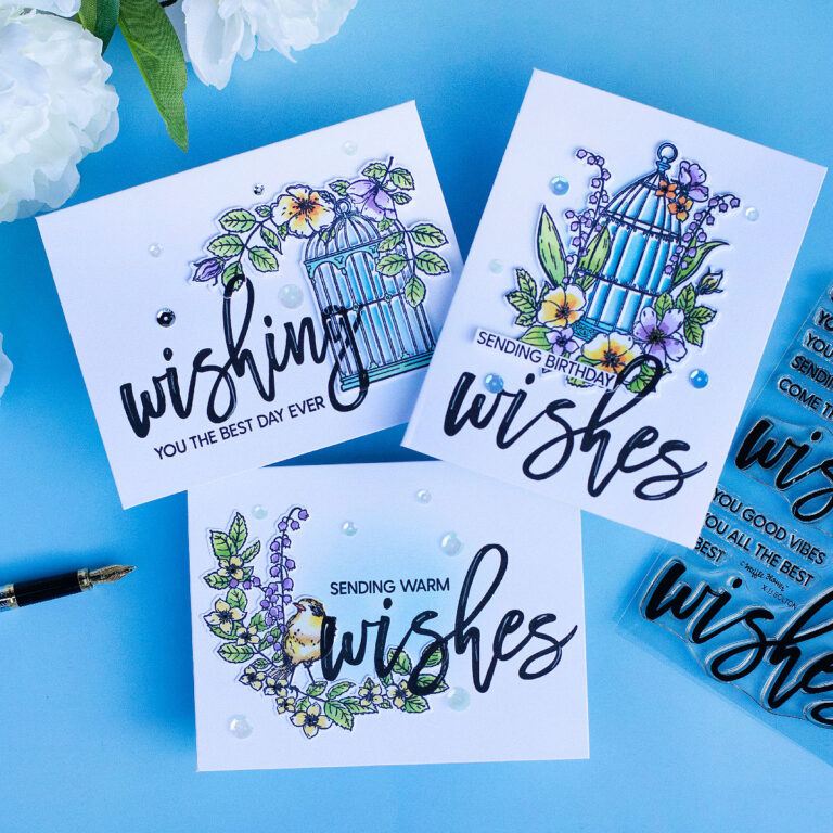 CCC Whimsy World Stamps + Waffle Flower STAMPtember 2021 - Bibi Cameron