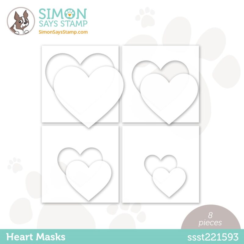 SSS Heart Mask 2 Ways + And Back Again Release Blog Hop - Bibi Cameron