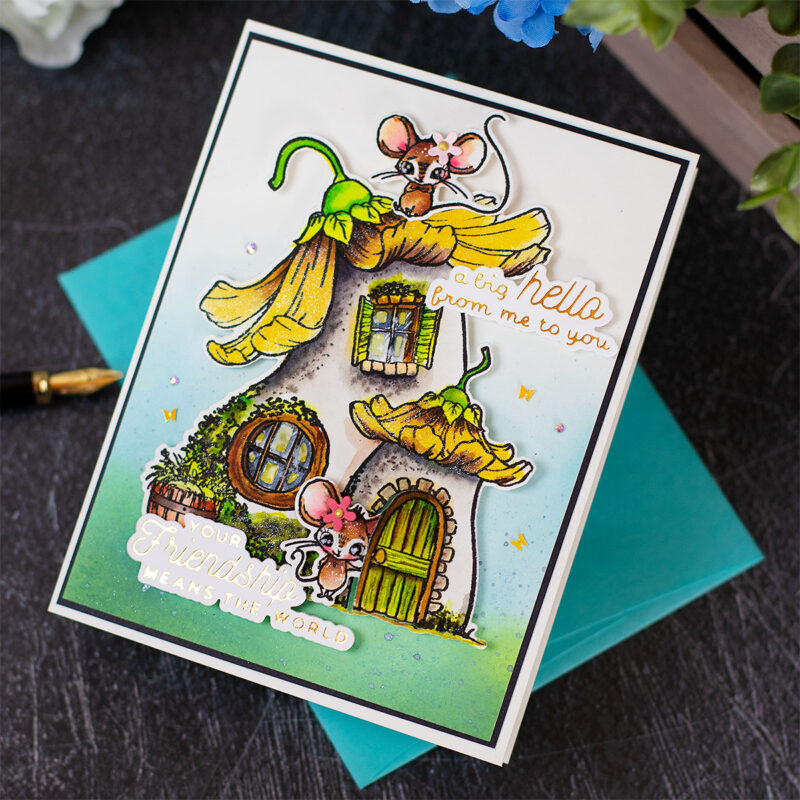 CCC House Mouse Stamp Set by Kris Lauren - Bibi Cameron