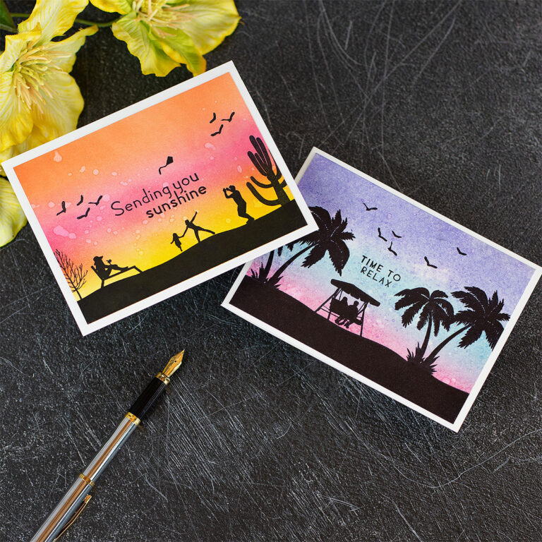 SSS On the Horizon Stamp Set Bold Scene Stamps - Bibi Cameron