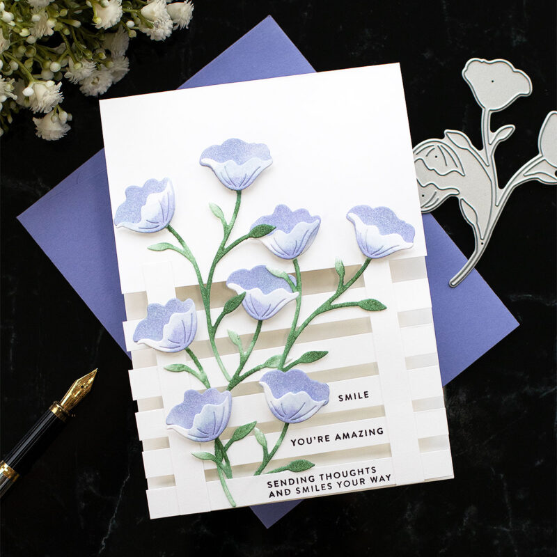 Split Card Front Design #4 - The Trellis - Bibi Cameron