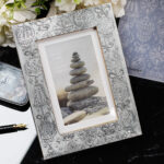 DIY Metal Embossed Picture Frame - Bibi Cameron