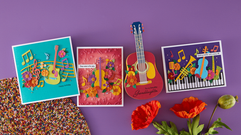 Spellbinders Bibi's Musical Notes - Bibi Cameron